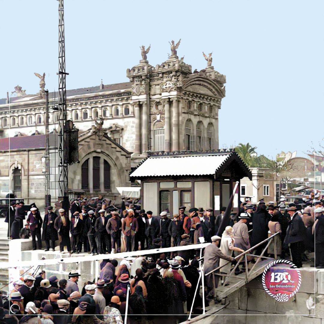 LAS GOLONDRINAS DEL PUERTO DE BARCELONA - BARCELONA MEMORY