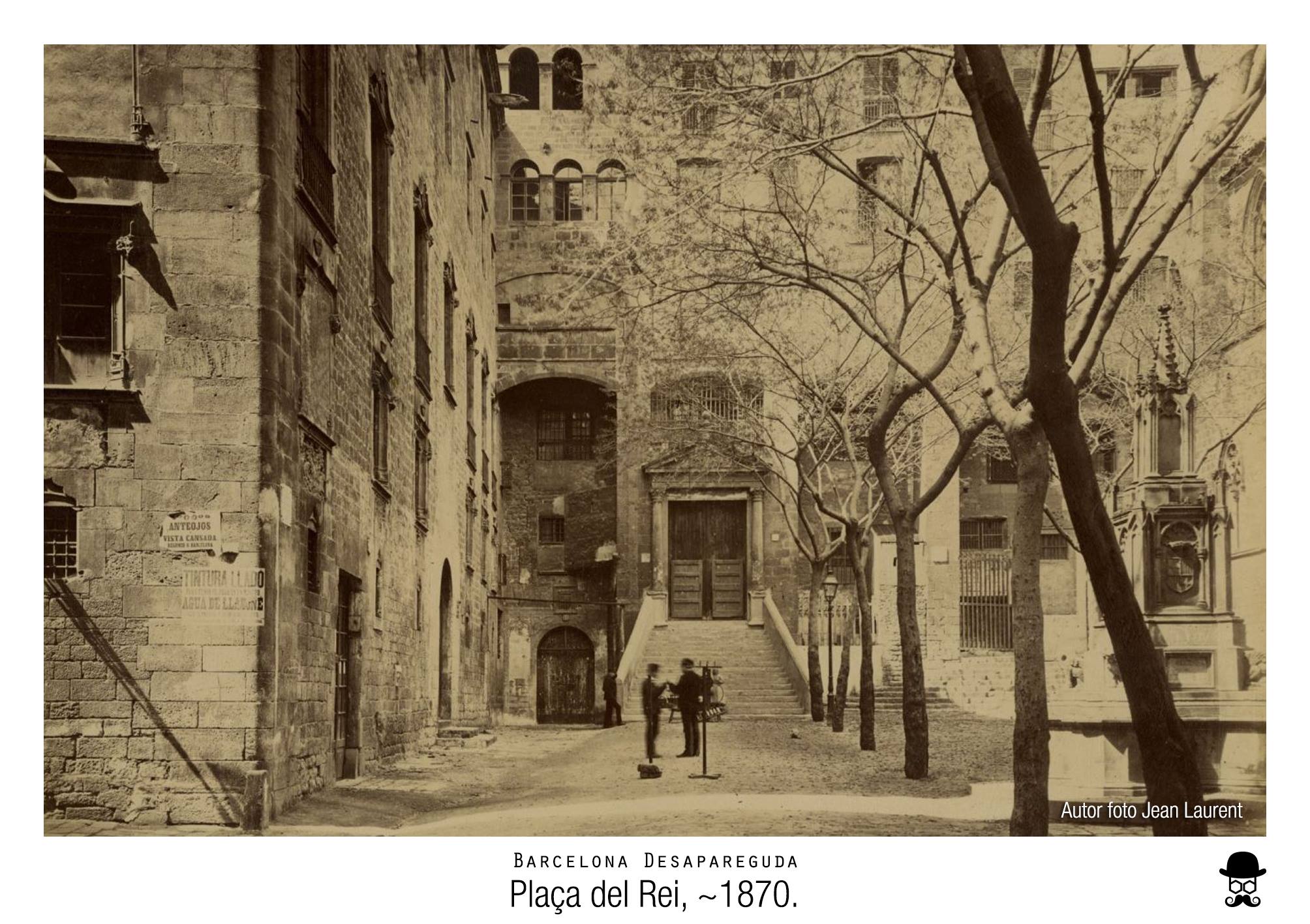 LA PLAZA DEL REY DE BARCELONA - BARCELONA MEMORY