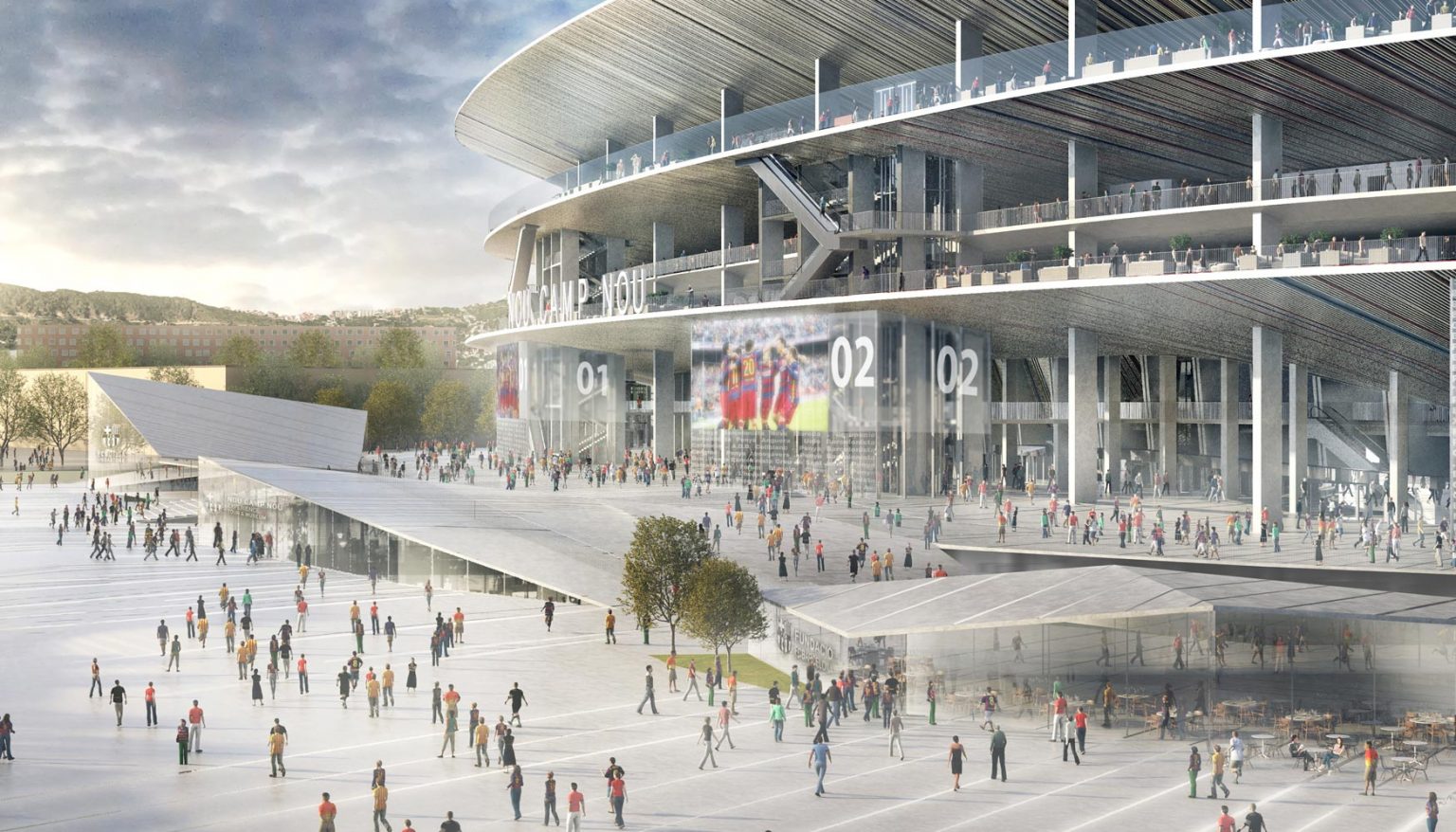 EL CAMP NOU DEL BARÇA, SU HISTORIA - BARCELONA MEMORY